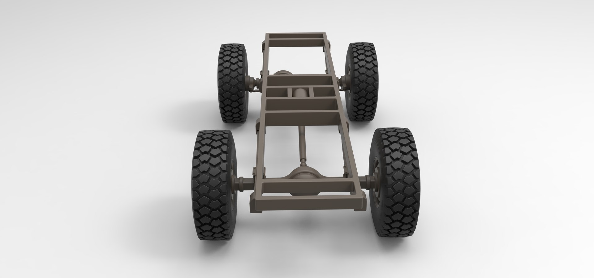 Chassis 4x4 3D model - TurboSquid 1284188