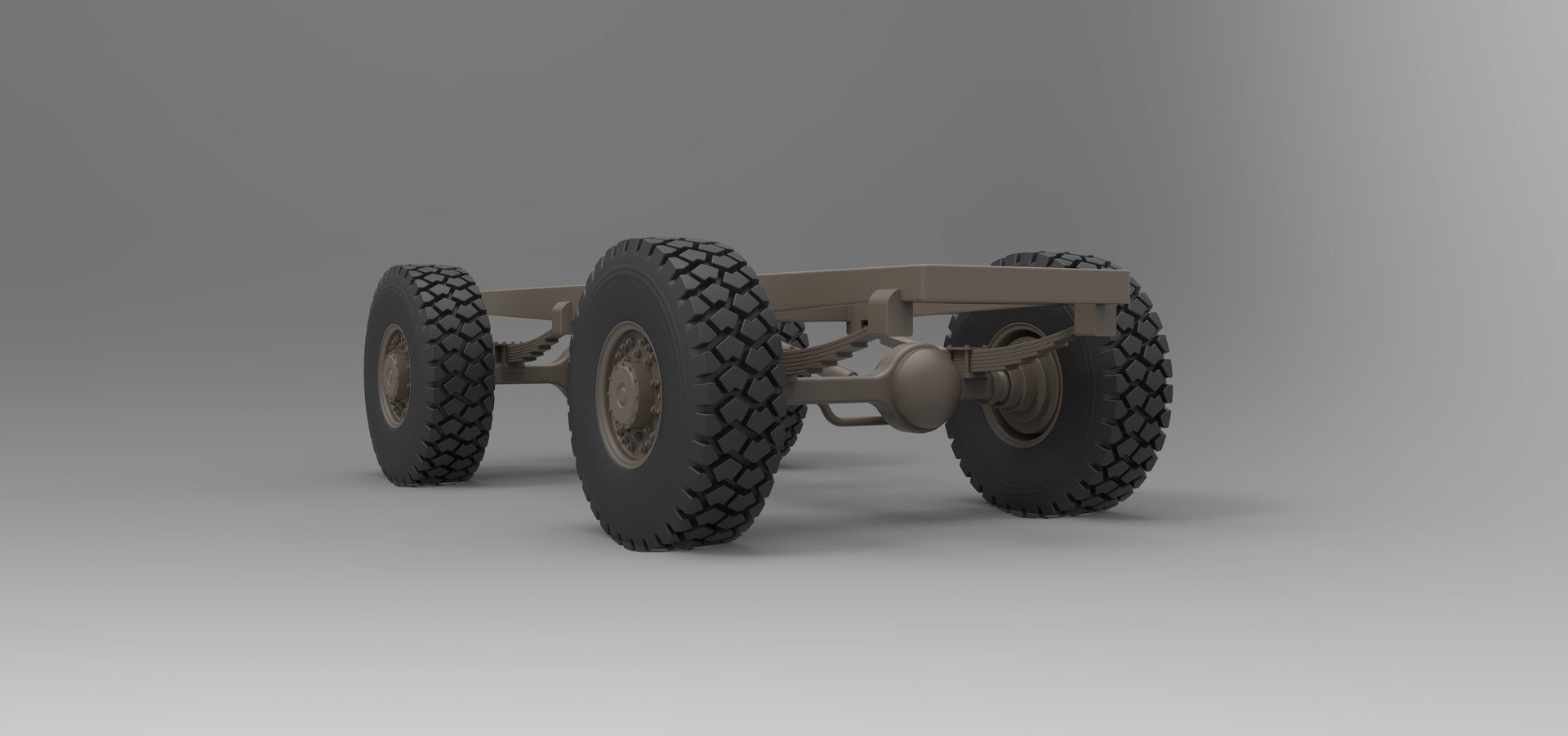 Chassis 4x4 3D model - TurboSquid 1284188