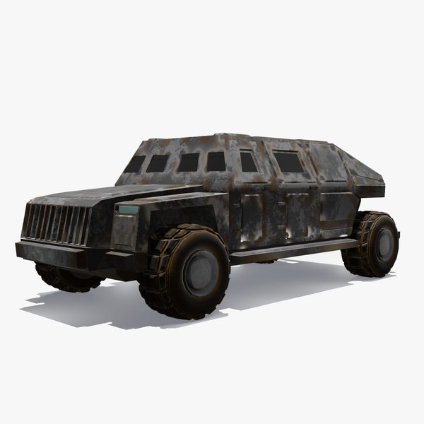 3D Fiction APC model - TurboSquid 2030688