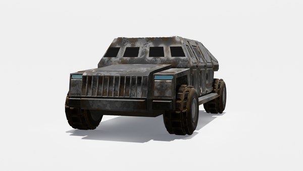 3D Fiction APC model - TurboSquid 2030688