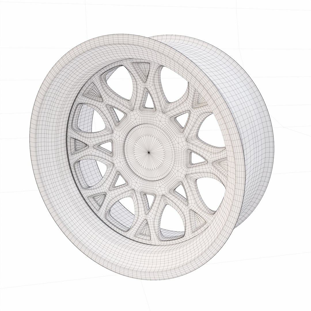 Vehicle Alloy Wheel 3d Model 3D Model - TurboSquid 2385246