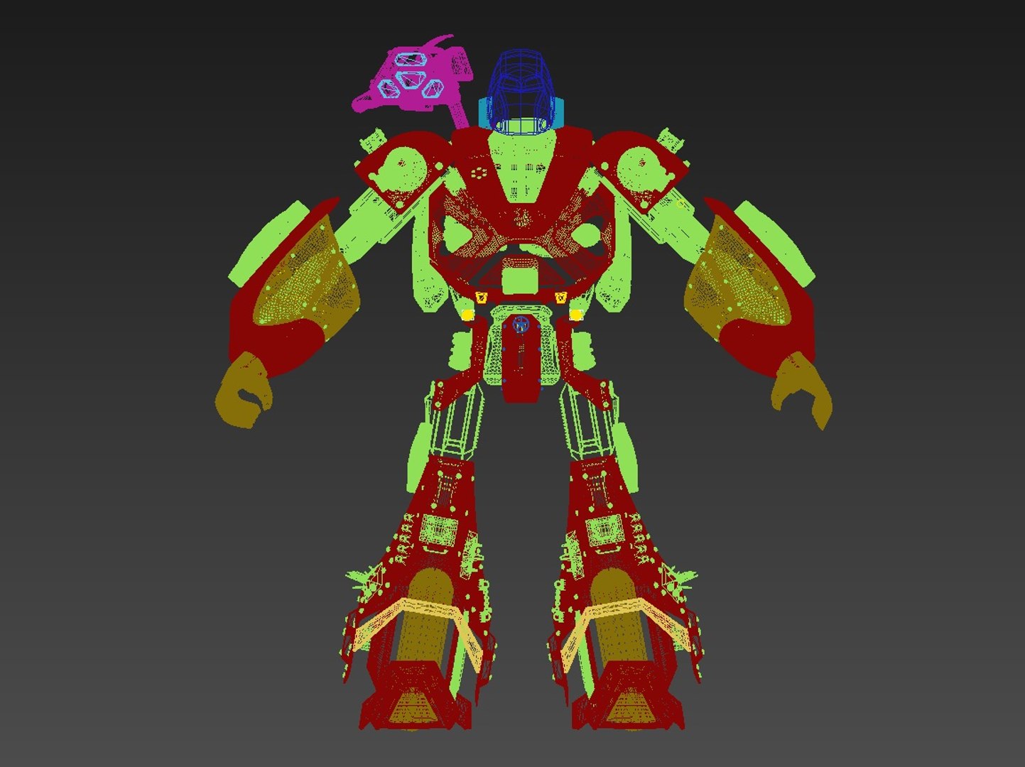 3D Old Rust Robot - TurboSquid 1322850