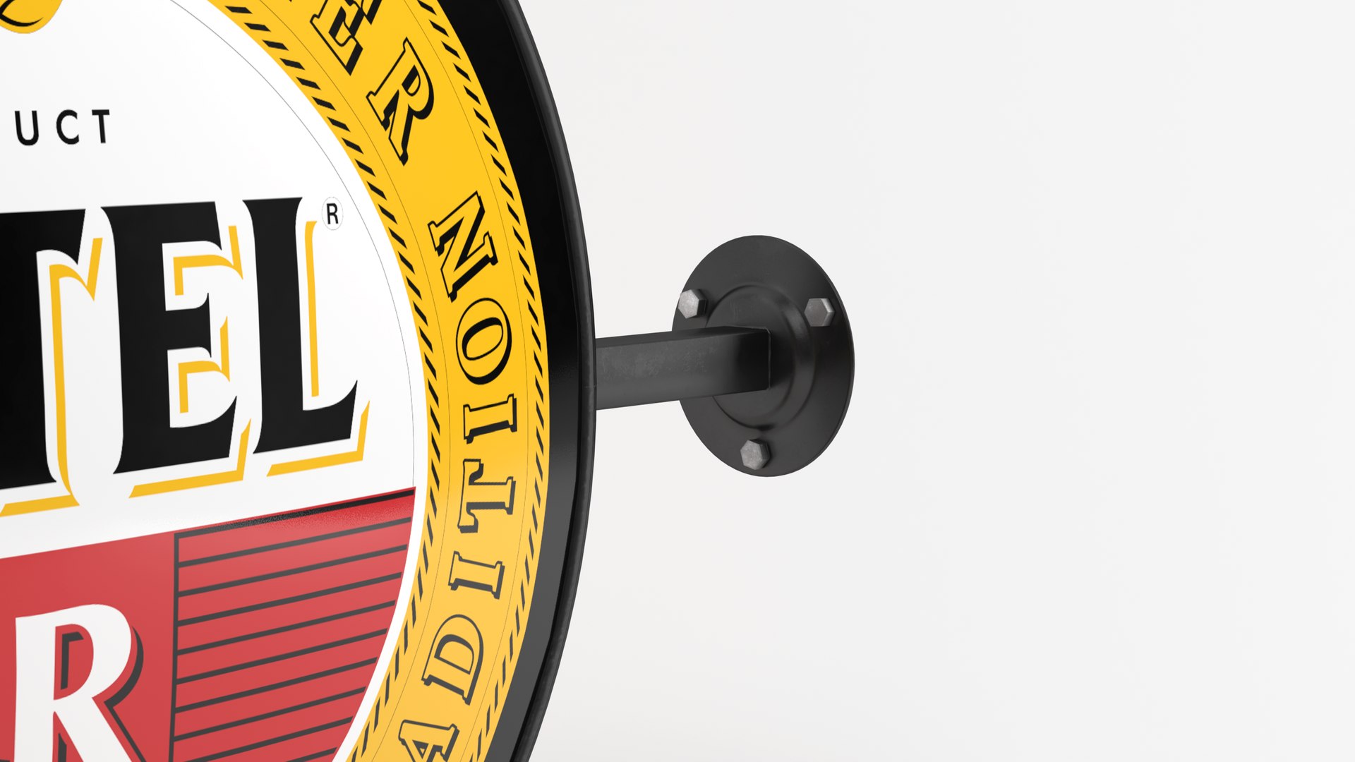 3D amstel wall sign model - TurboSquid 1466438
