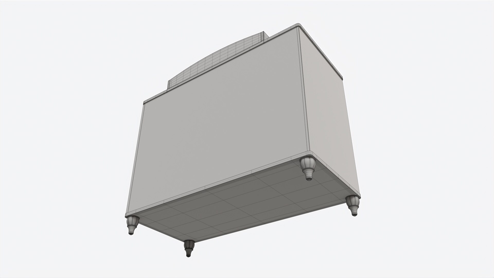 Cilek Romantic Dresser With Table 3D Model - TurboSquid 2120680