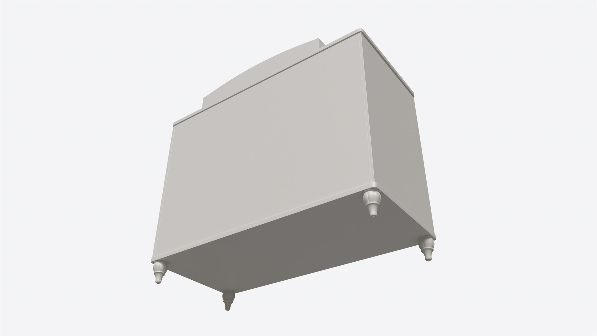 Cilek Romantic Dresser With Table 3D Model - TurboSquid 2120680