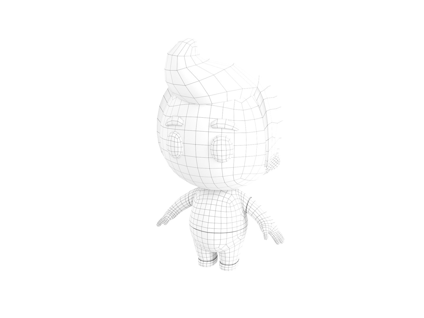 3D Little Man Character - TurboSquid 1703671