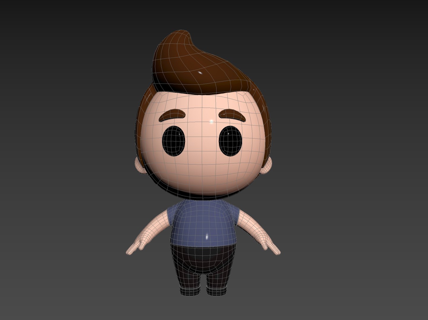 3D Little Man Character - TurboSquid 1703671