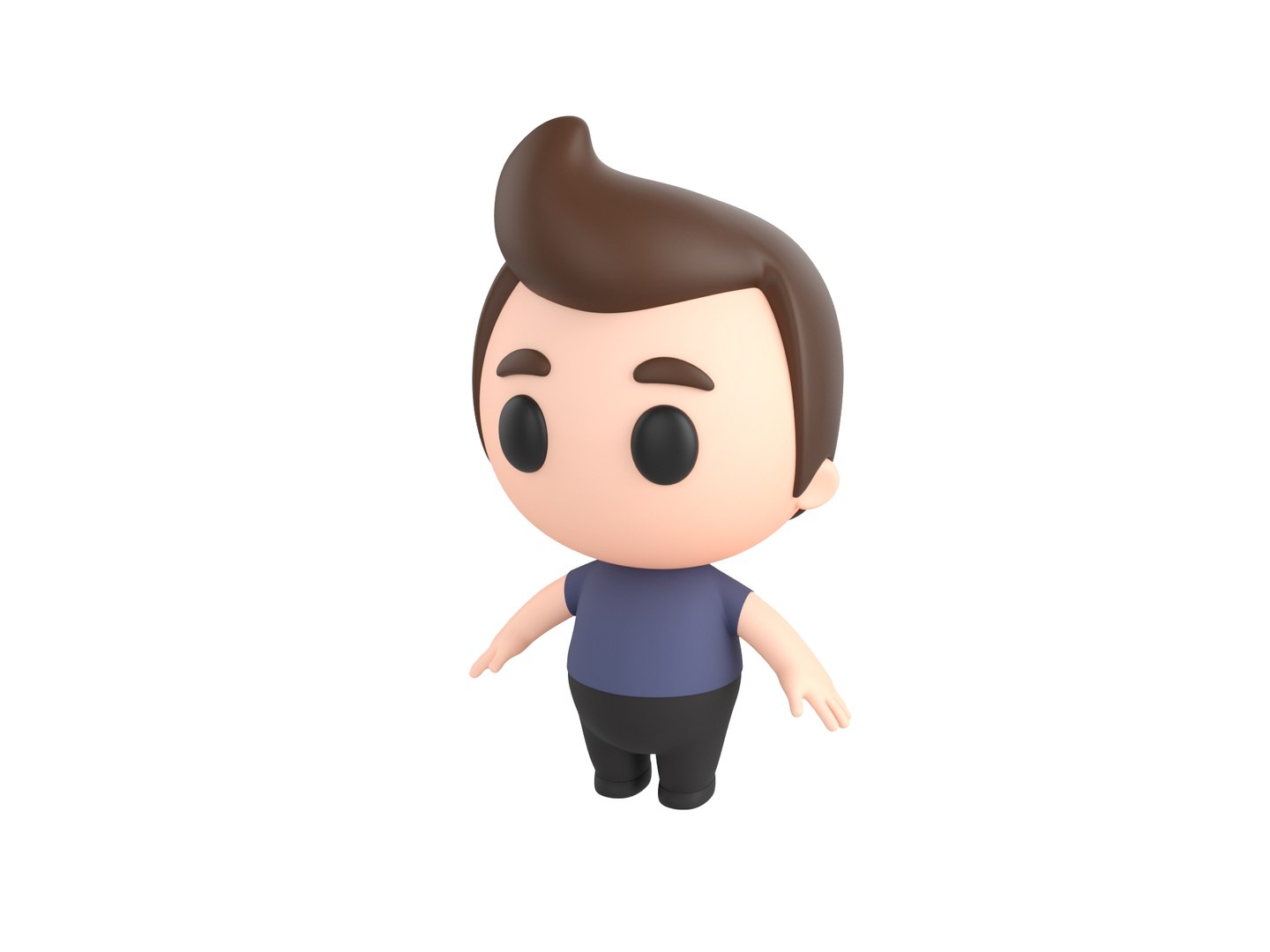 3D little man character - TurboSquid 1703671