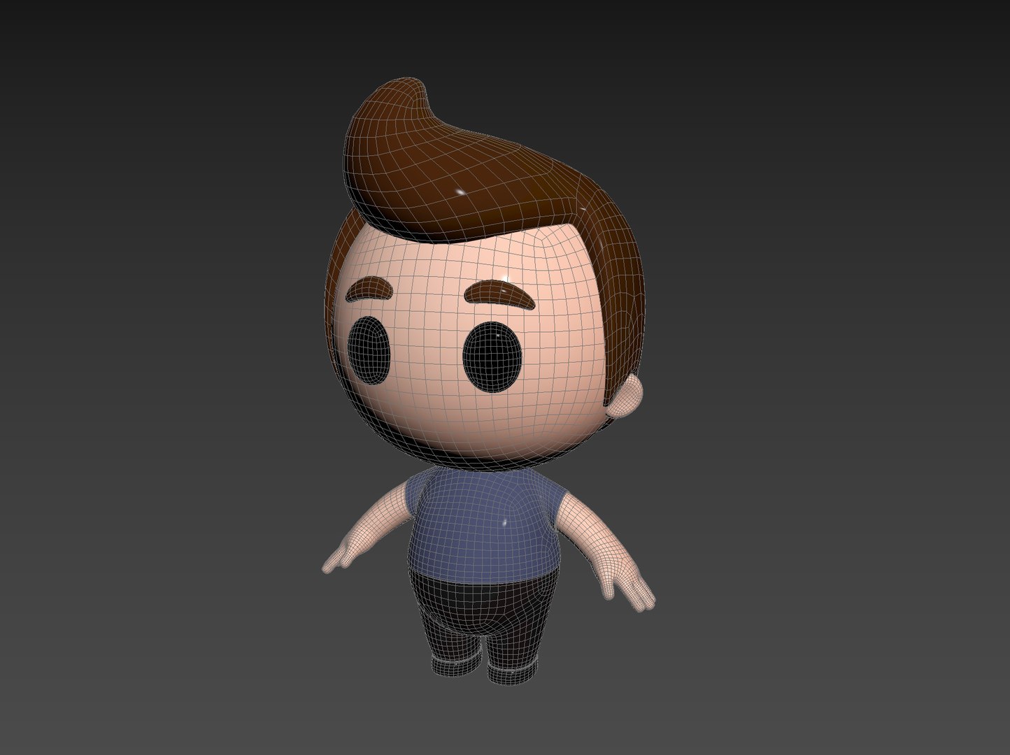 3D Little Man Character - TurboSquid 1703671
