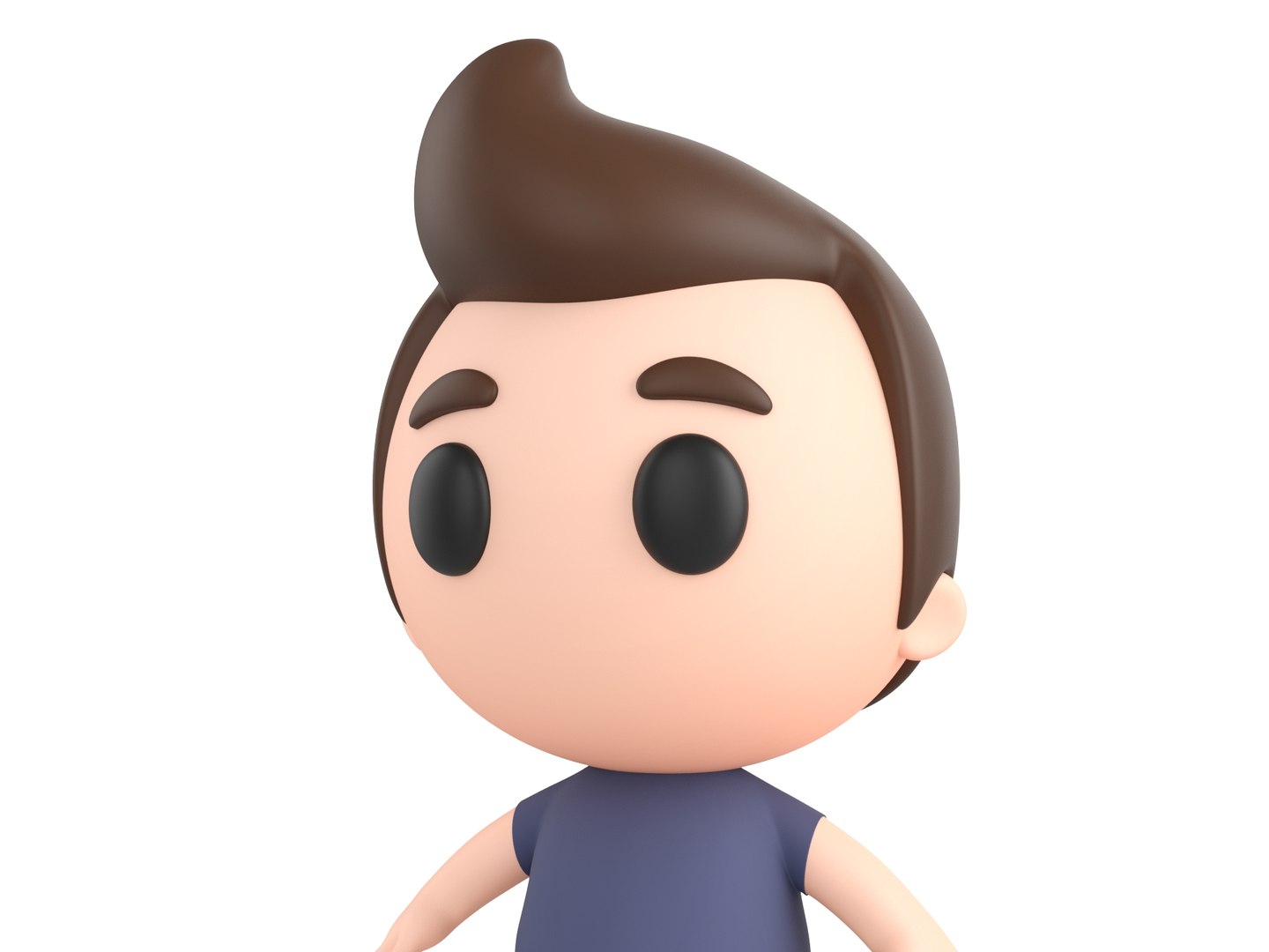 3D Little Man Character - TurboSquid 1703671