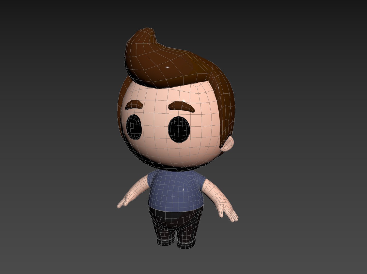 3D Little Man Character - TurboSquid 1703671