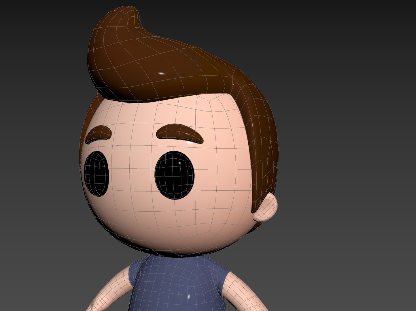 3D Little Man Character - TurboSquid 1703671