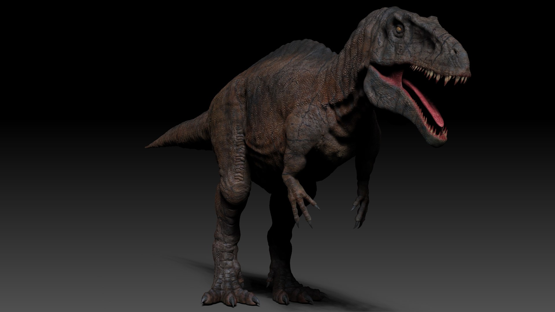 Acrocanthosaurus Sculpt Project Model - TurboSquid 1912331