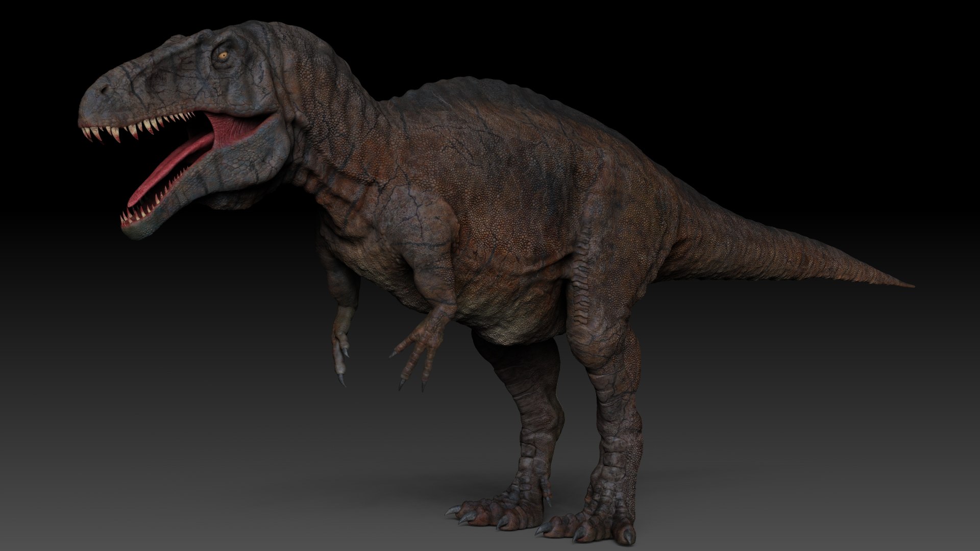 Acrocanthosaurus Sculpt Project Model - TurboSquid 1912331