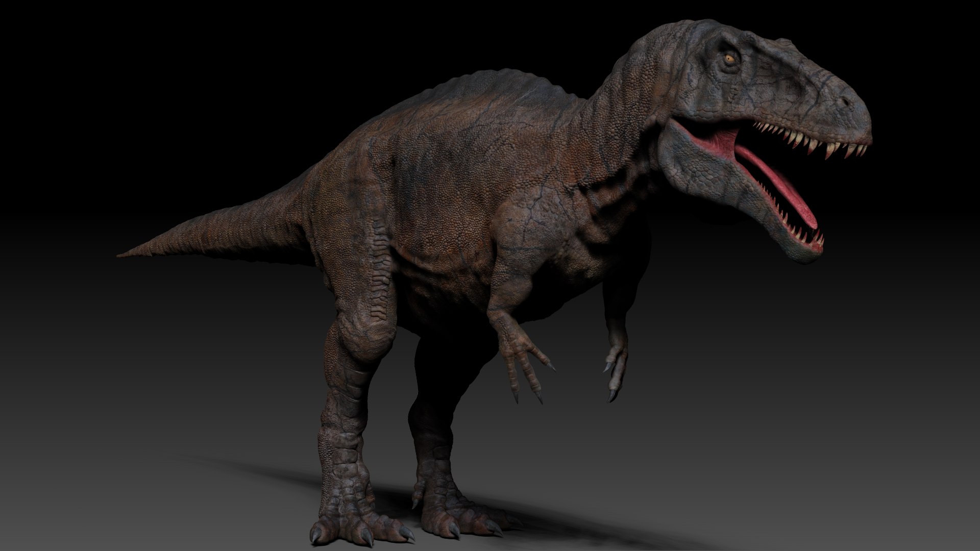 Acrocanthosaurus Sculpt Project Model - TurboSquid 1912331
