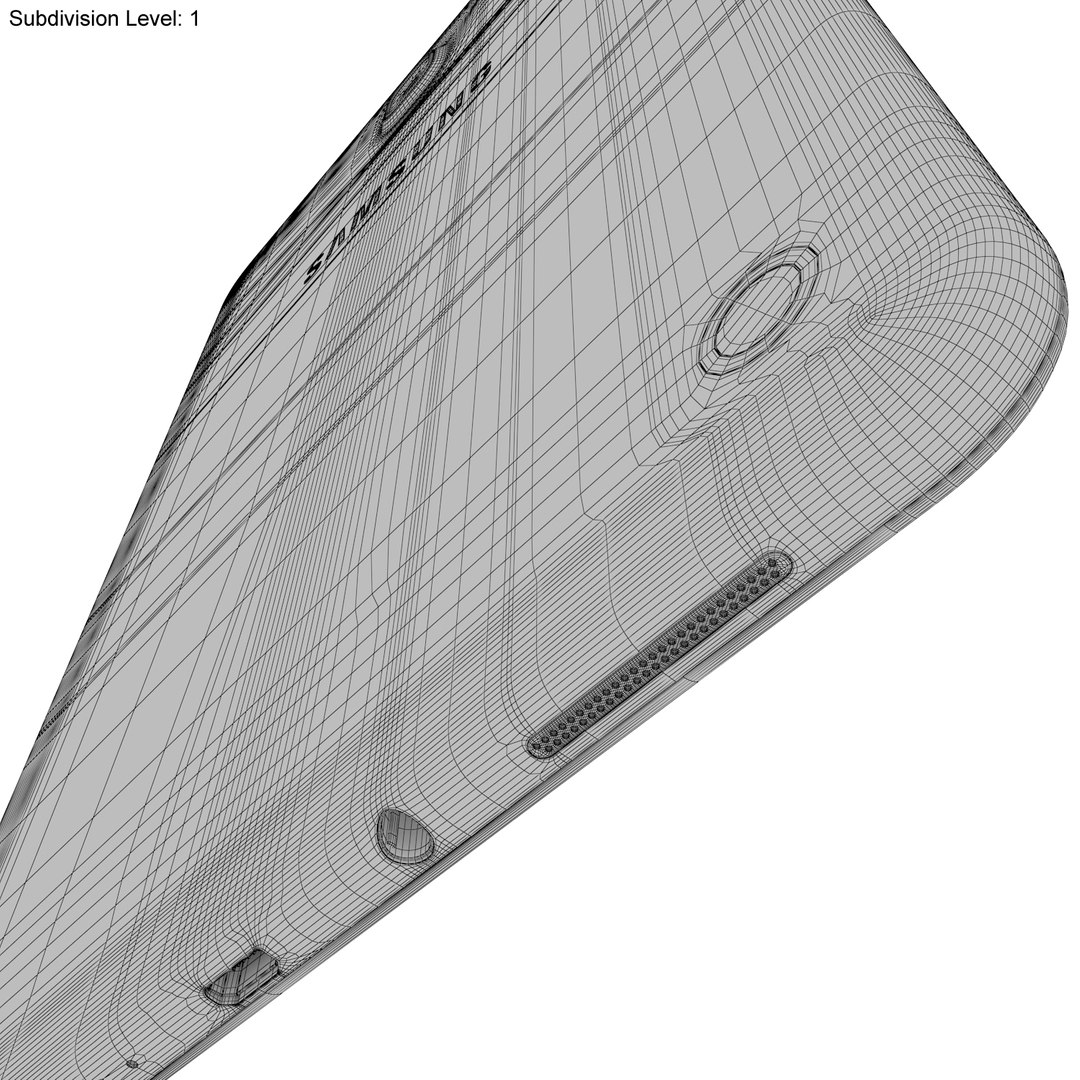 realistic samsung galaxy tab 3d model