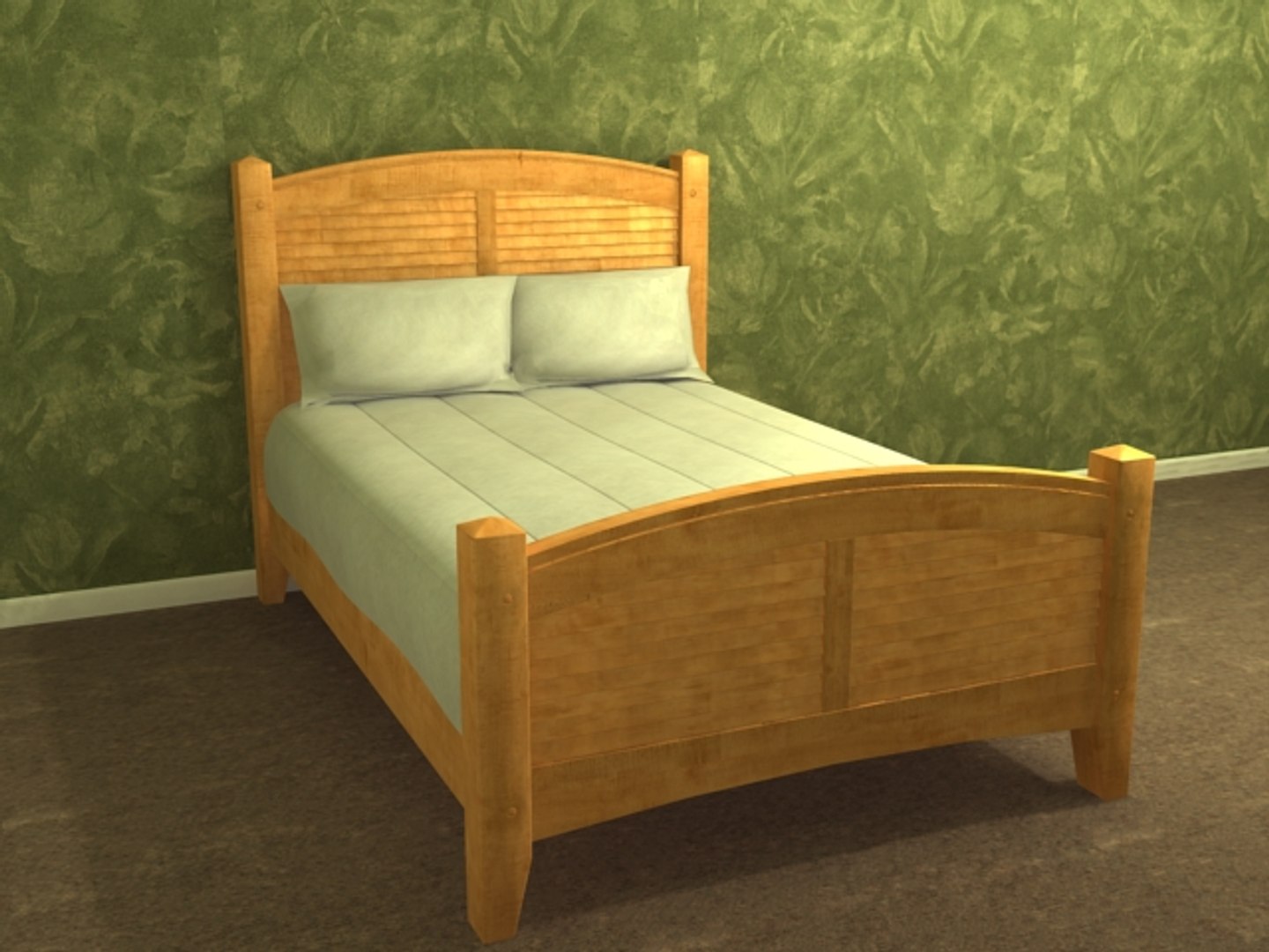 bedroom bed 3d model