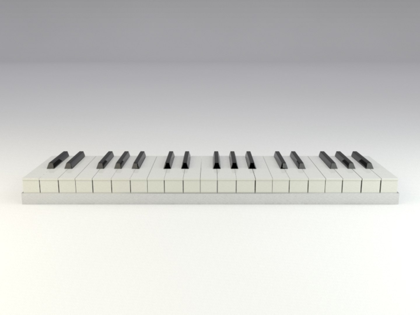 3d Keyboard Model