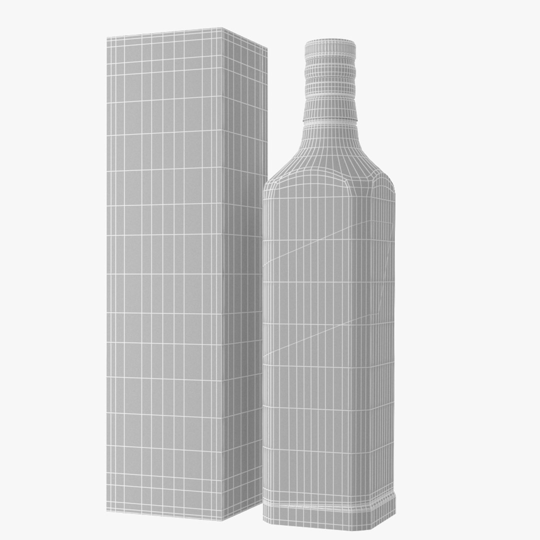 Johnnie Walker Red Label 3D - TurboSquid 1268524