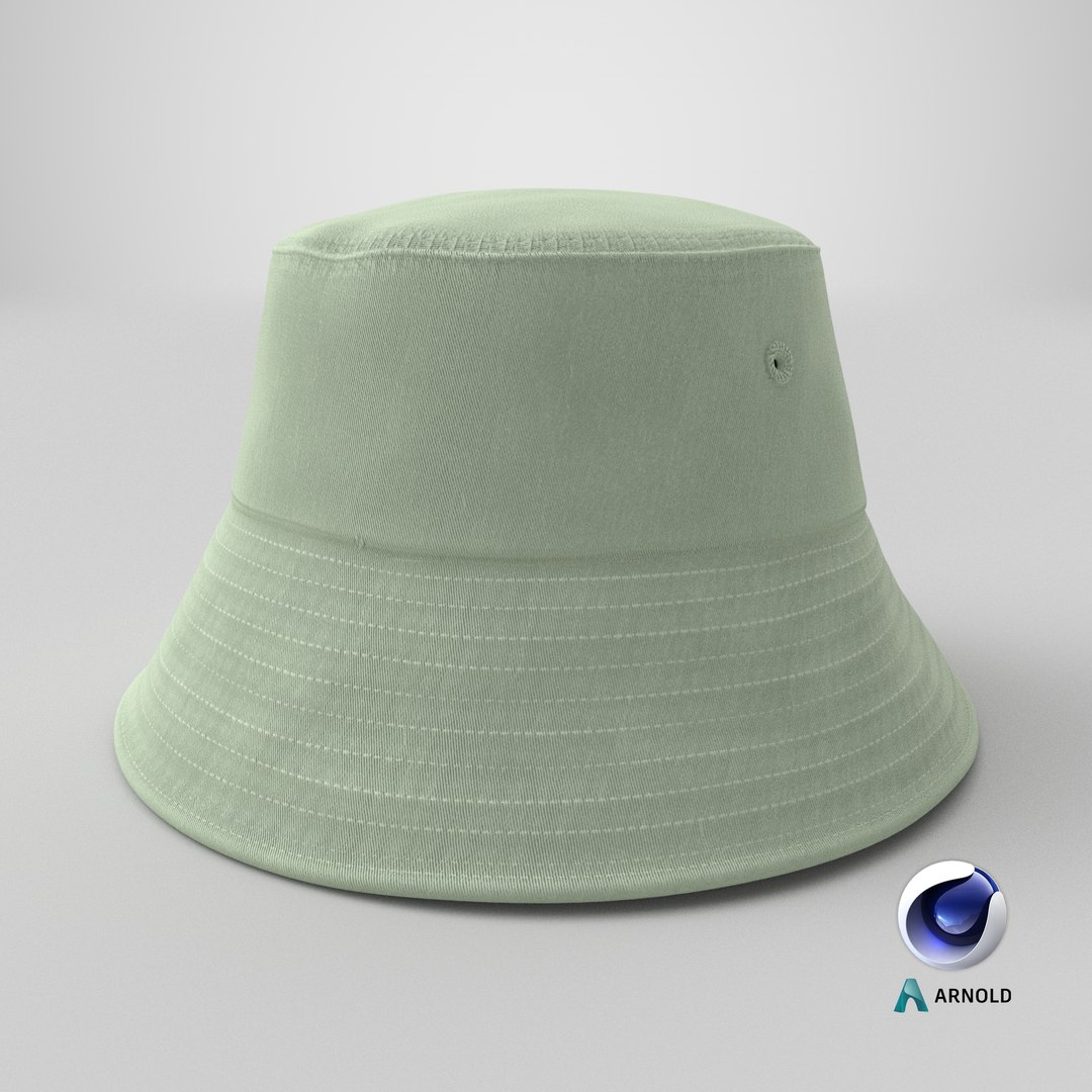 Fabric Bucket Hat 3D Model - TurboSquid 2291683