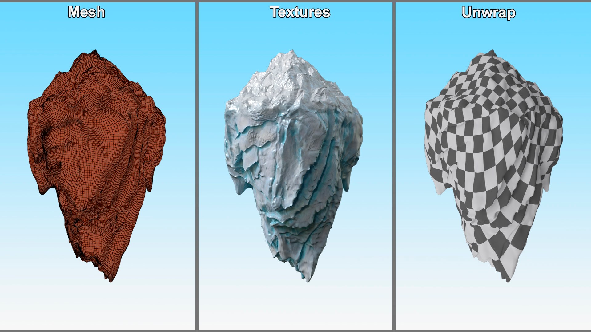 3D Iceberg Model - TurboSquid 2270155
