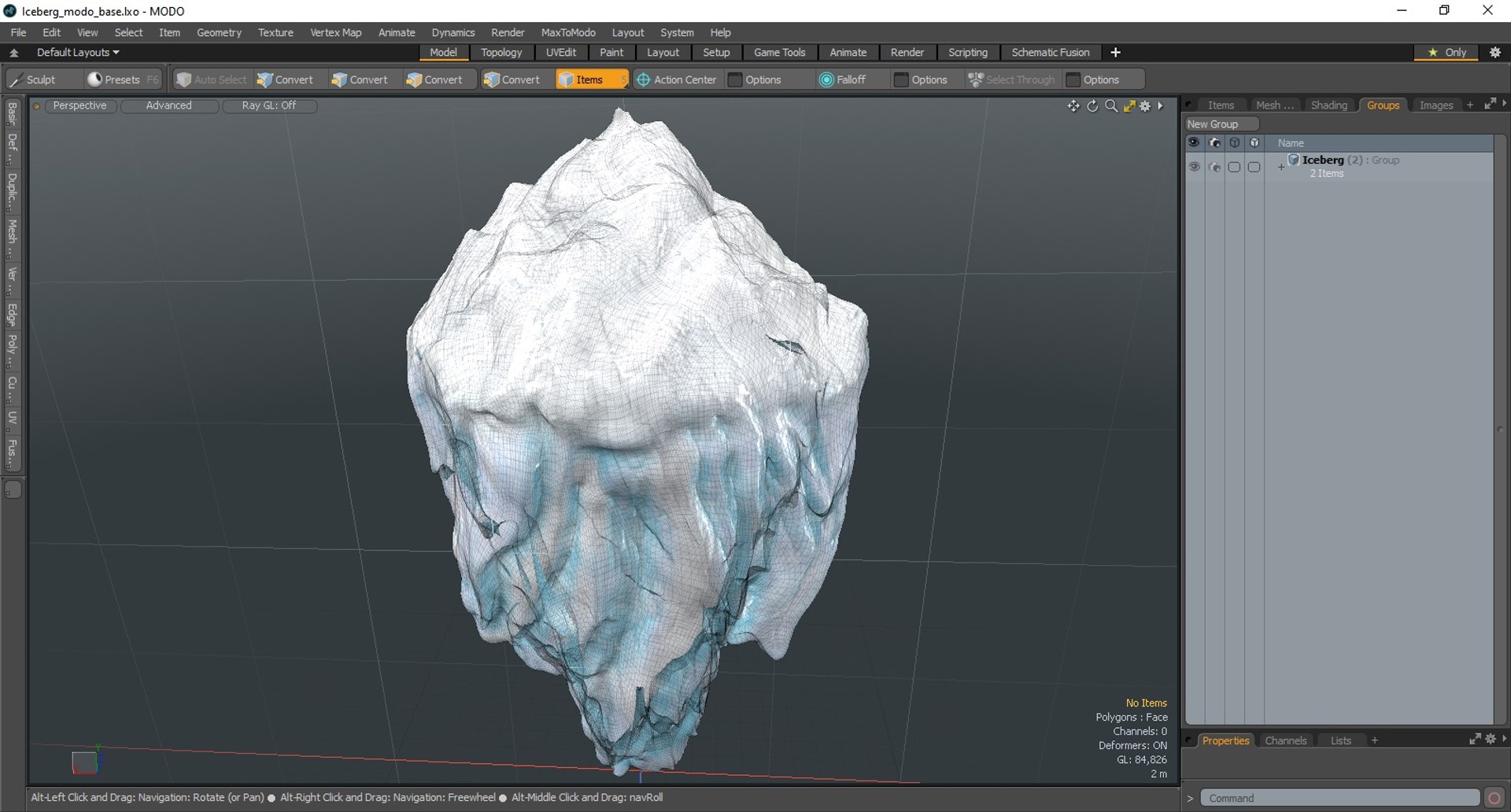 3D Iceberg Model - TurboSquid 2270155