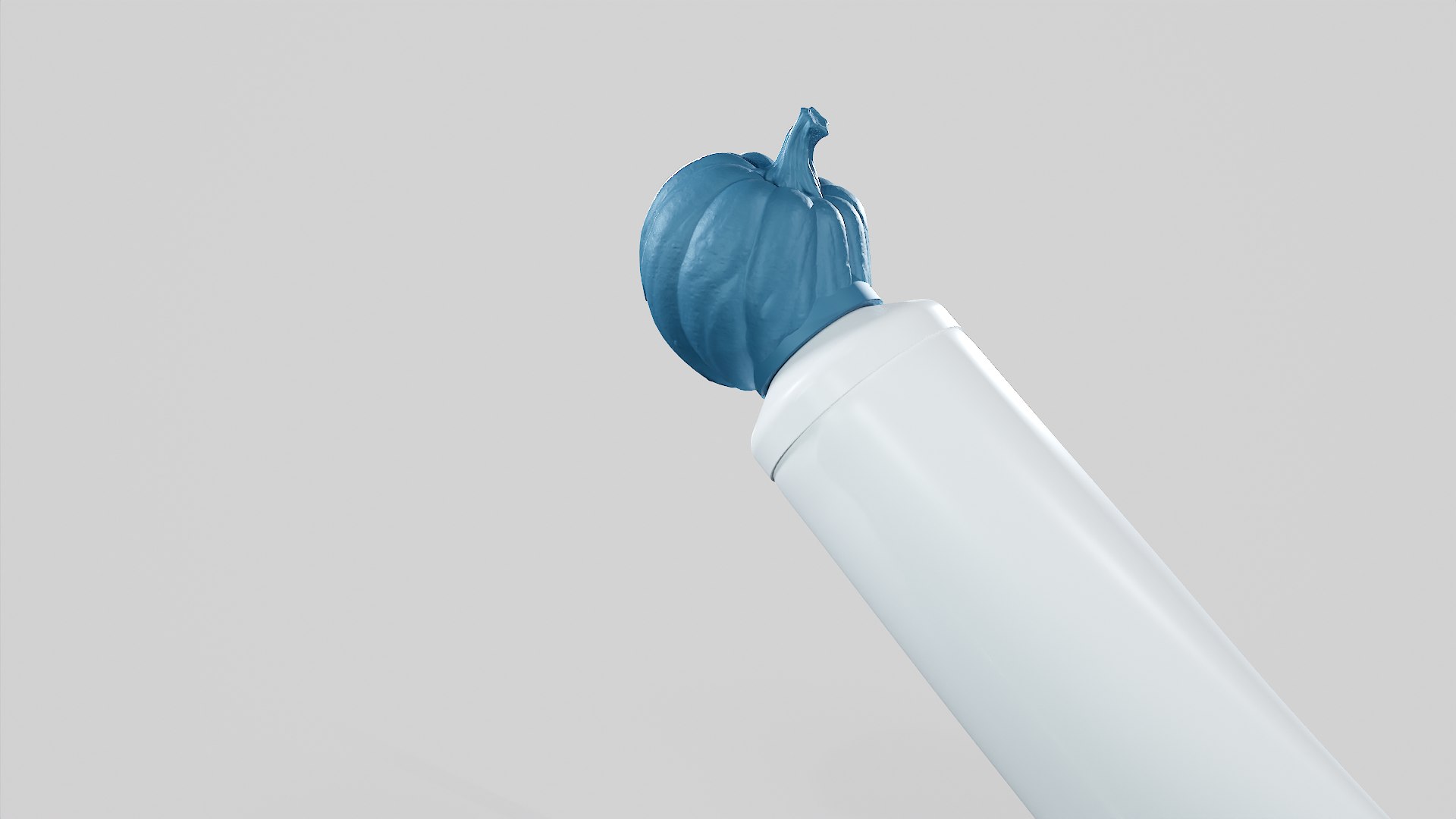 Halloween Pumpkin Head - Toothpaste Cup 01 3D Print STL Model 3D Model ...