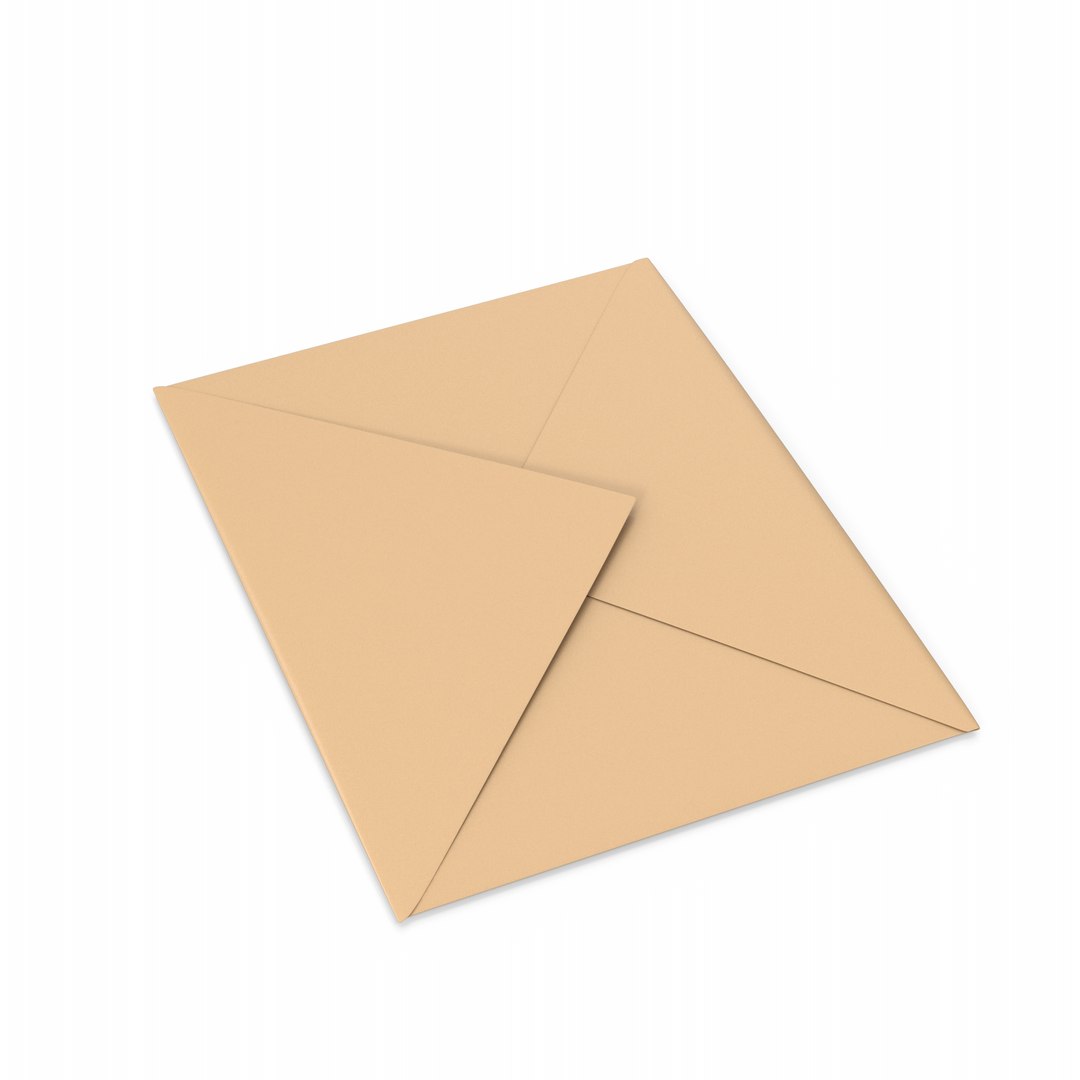 Envelope Model - TurboSquid 1902041