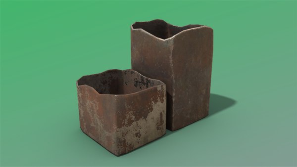 Low-poly tin box 3D - TurboSquid 1644107