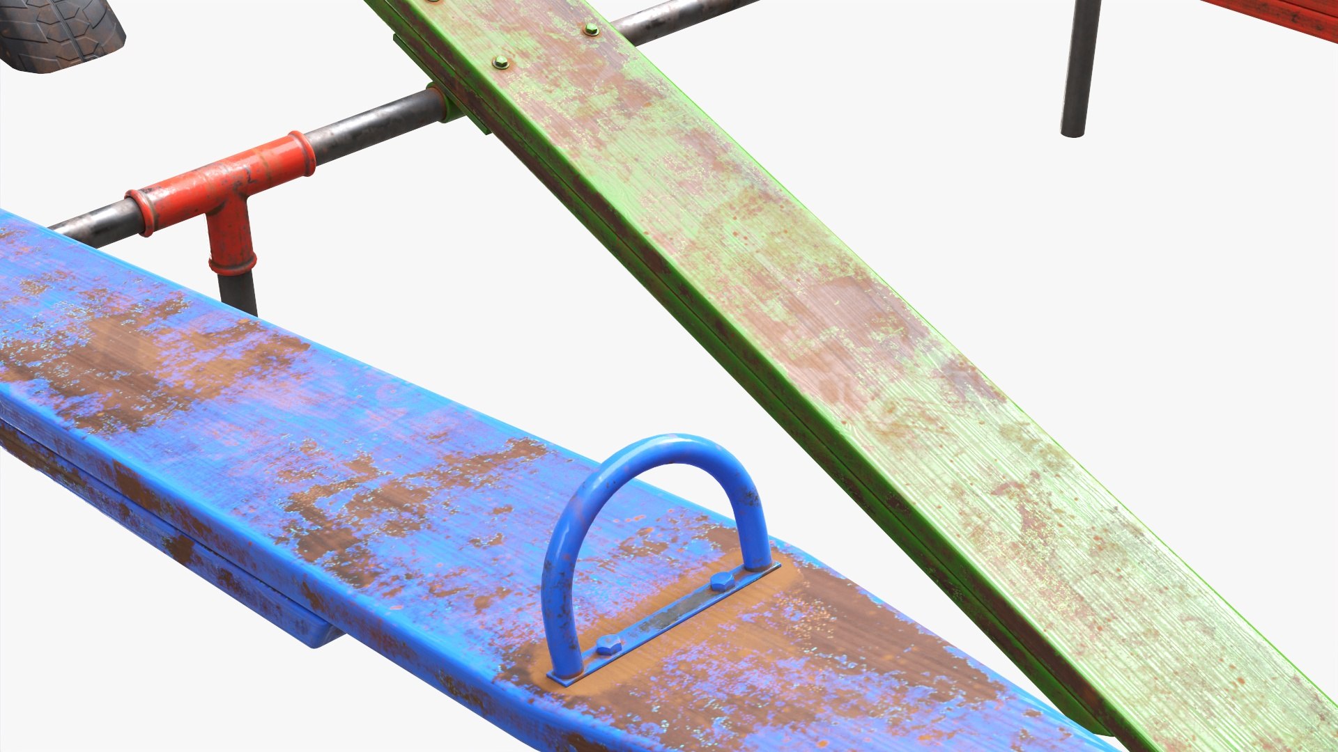 Teeter Totters 02 3D Model - TurboSquid 1861594