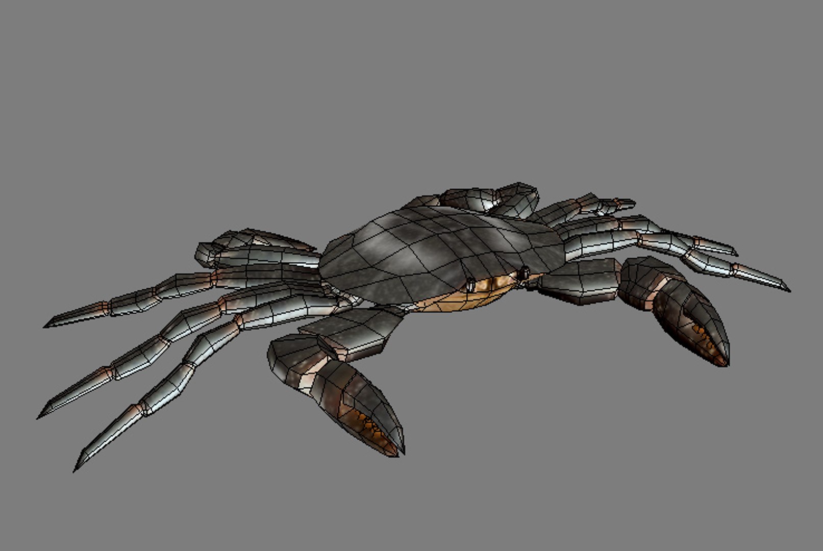 crab - 3d model