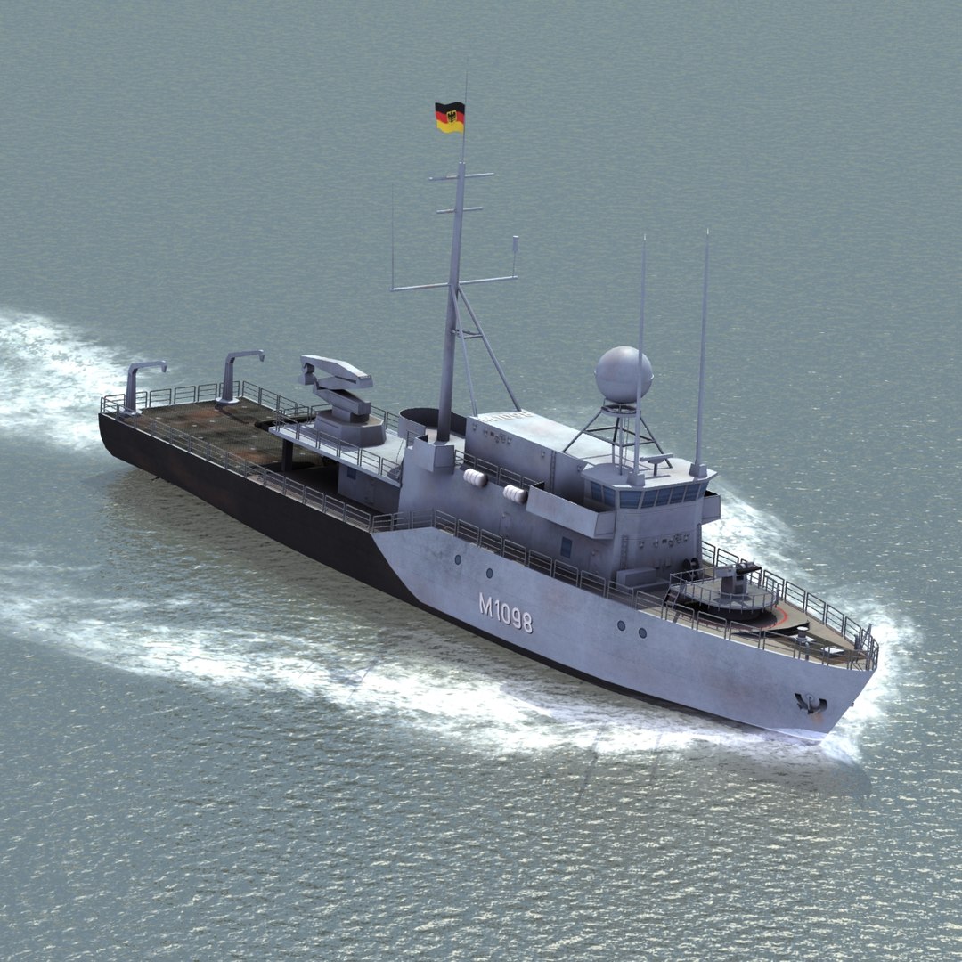 german navy minesweeper 3ds