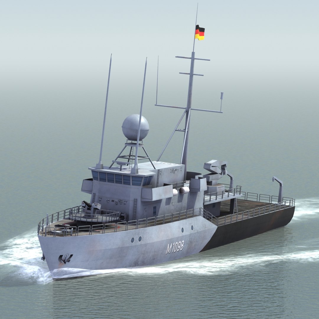 German Navy Minesweeper 3ds