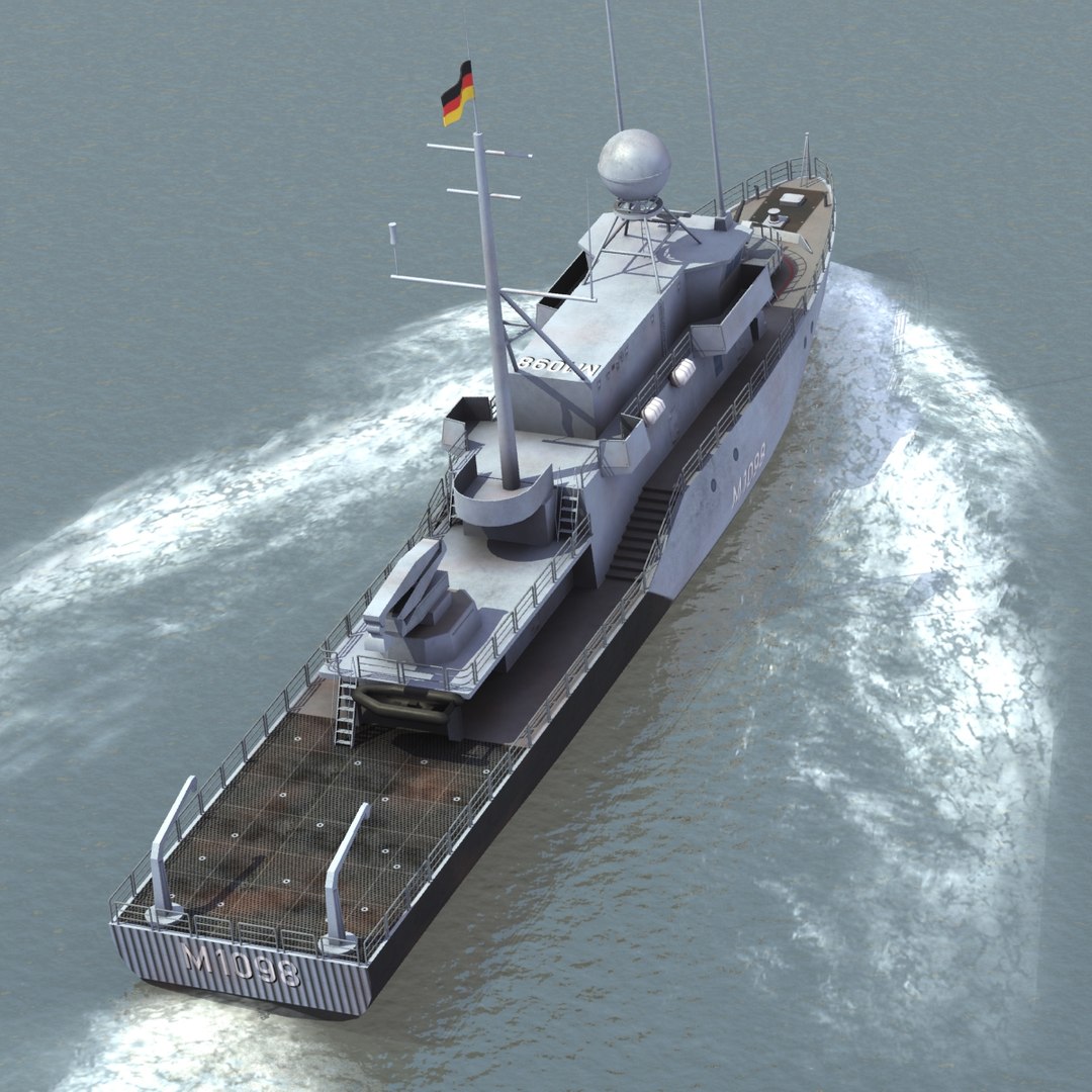 german navy minesweeper 3ds