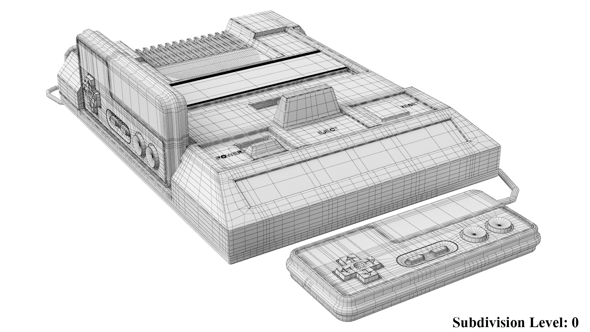 3D Nintendo Console Joystick Model - TurboSquid 1469970