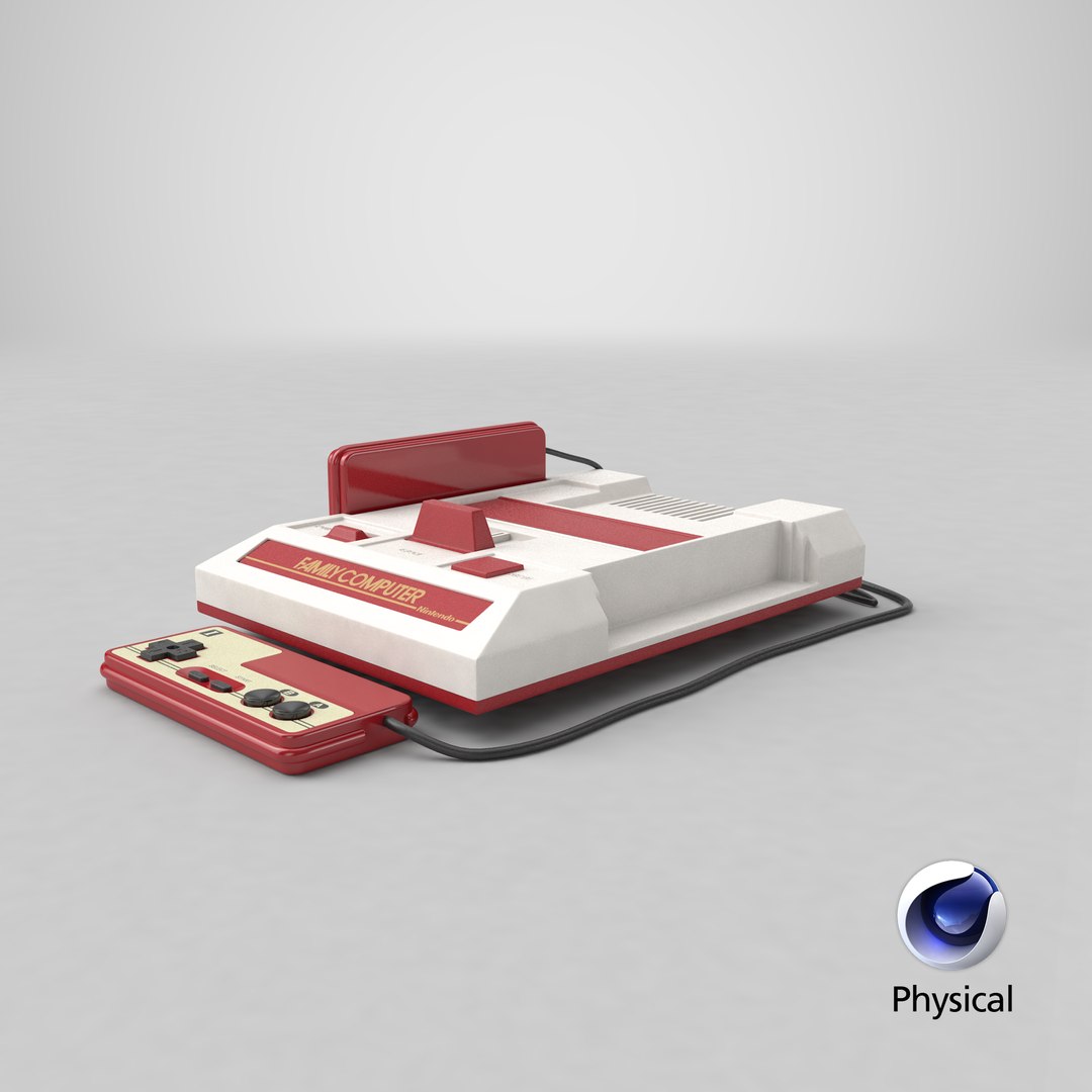 3D Nintendo Console Joystick Model - TurboSquid 1469970