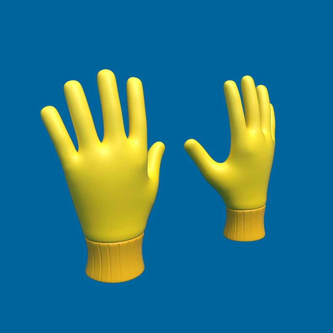 3D Model Gloves - TurboSquid 2250394