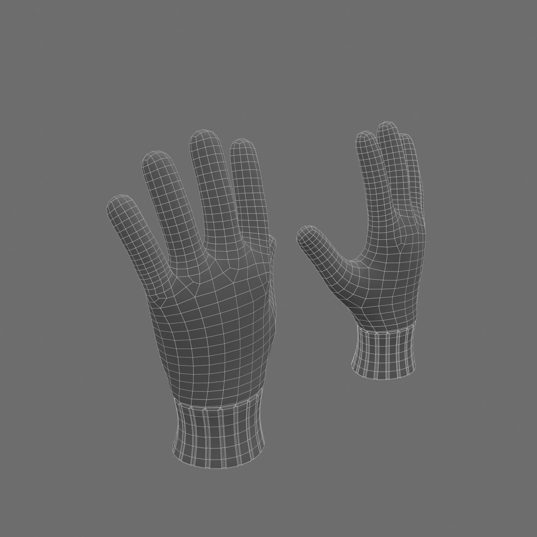 3D Model Gloves - TurboSquid 2250394