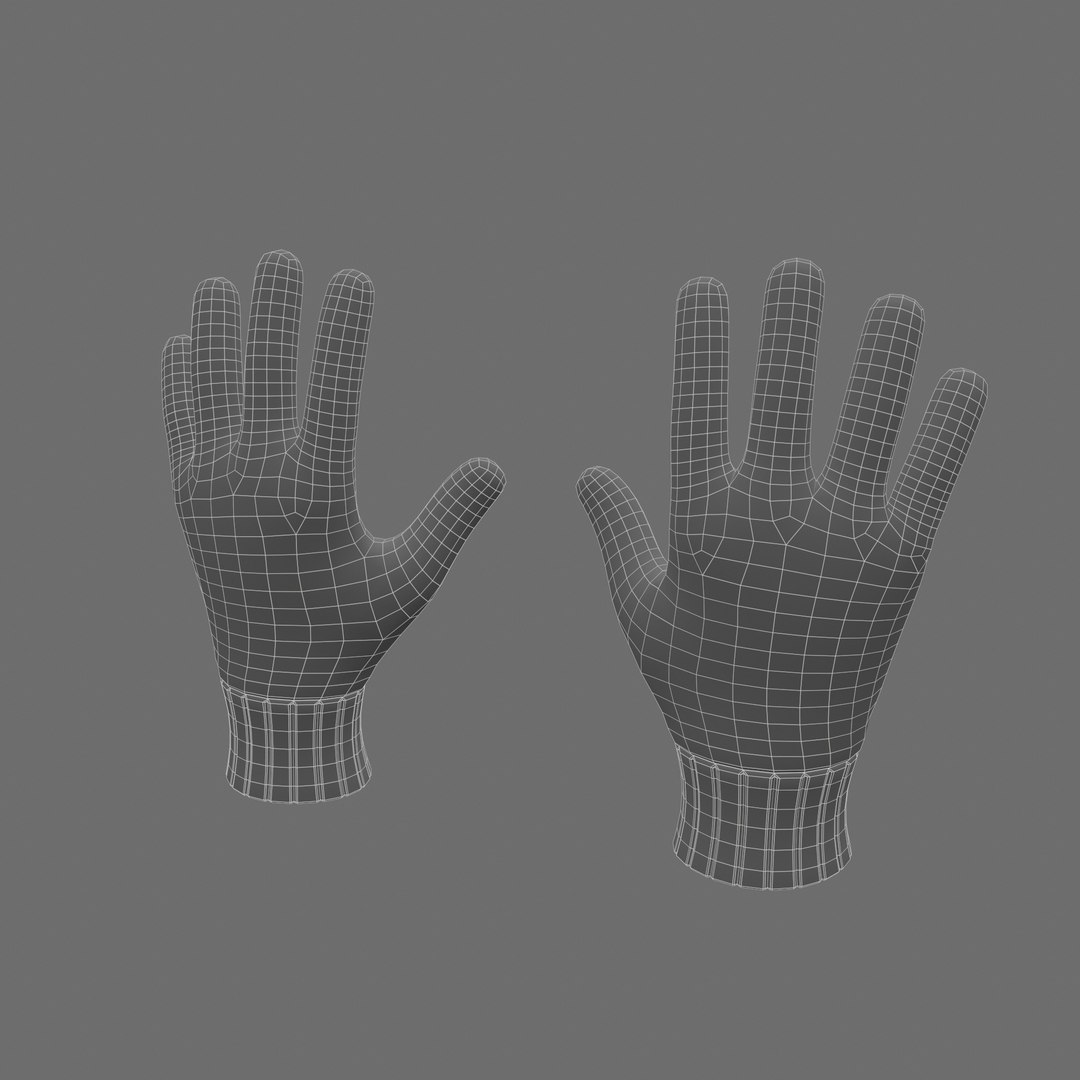 3D Model Gloves - TurboSquid 2250394