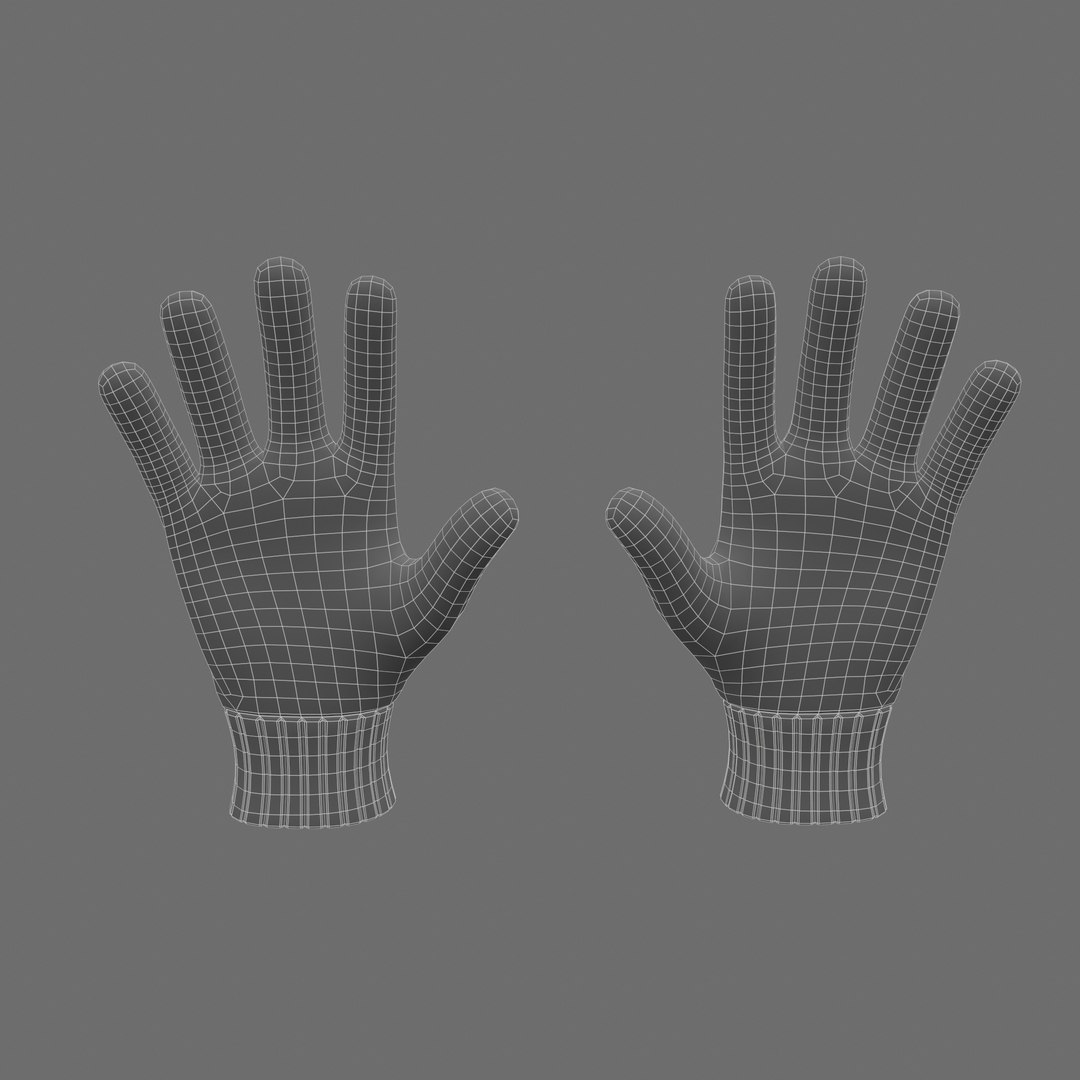 3D Model Gloves - TurboSquid 2250394