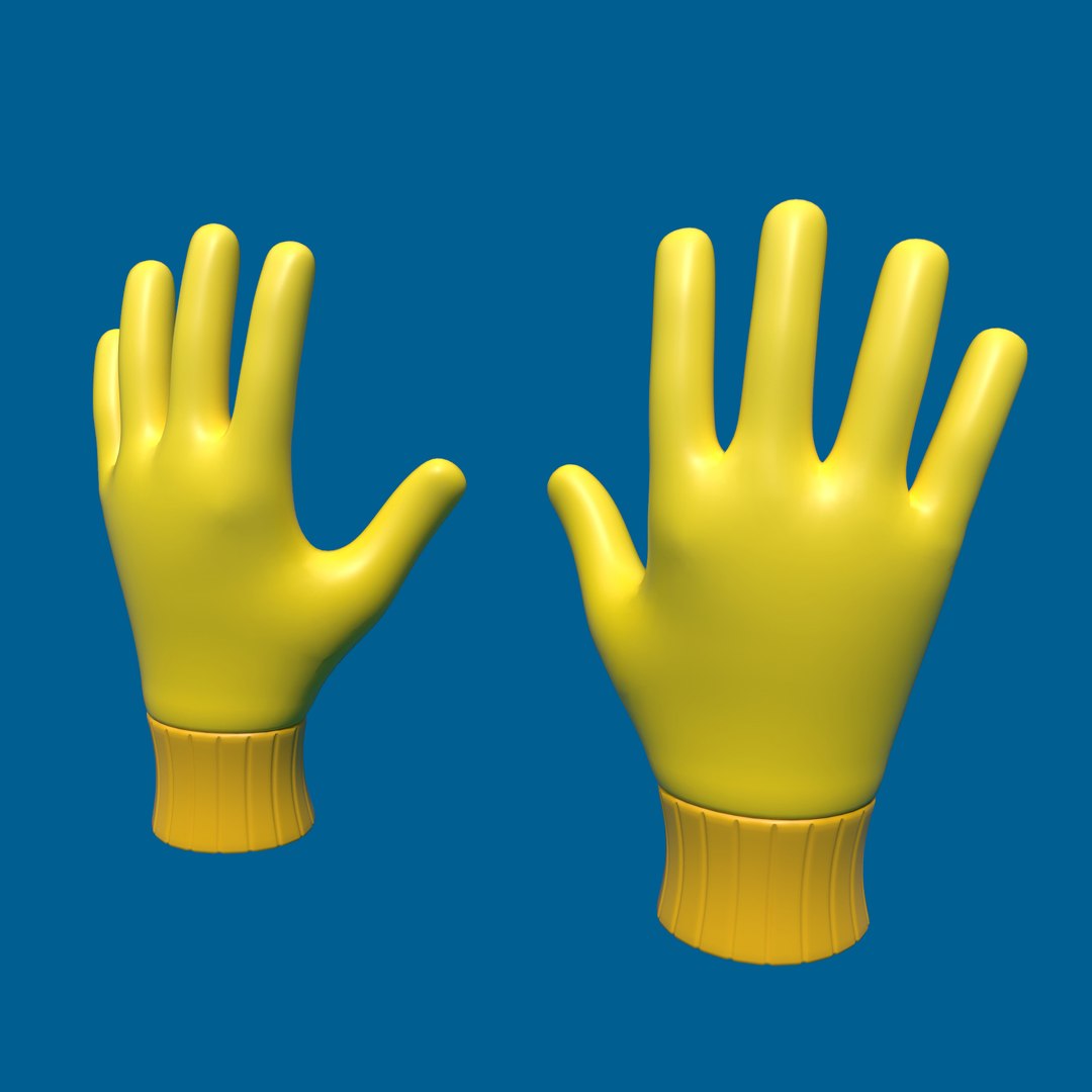 3D Model Gloves - TurboSquid 2250394