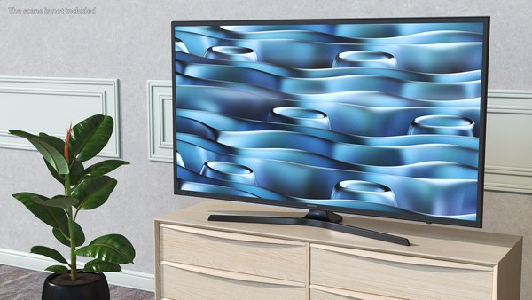 modelo 3d Televisor Samsung SUHD 4K - TurboSquid 2230317
