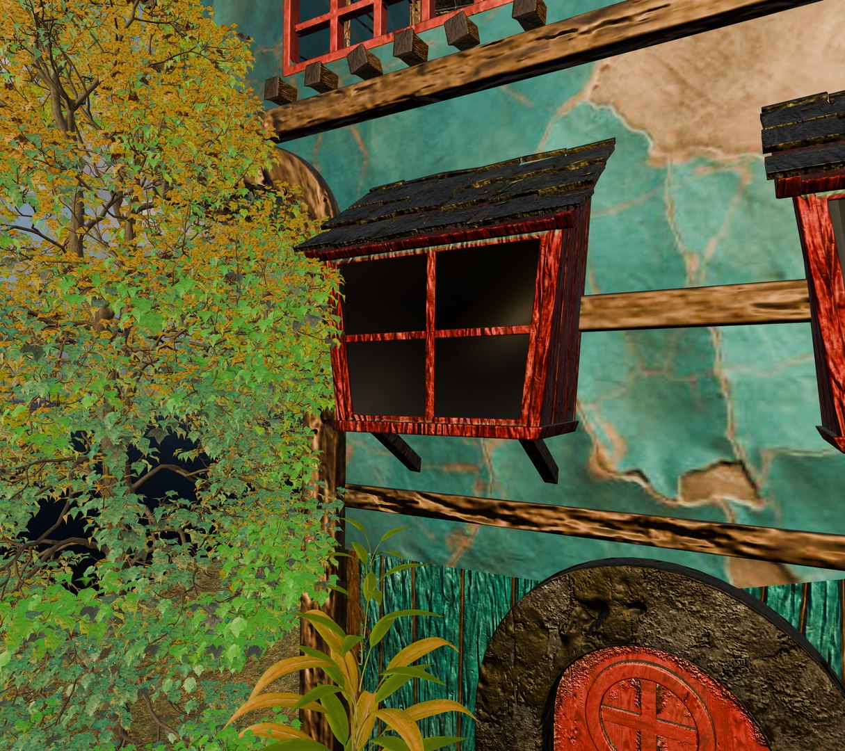 3D 3d Forest Caslt 3D Model Model - TurboSquid 2328900