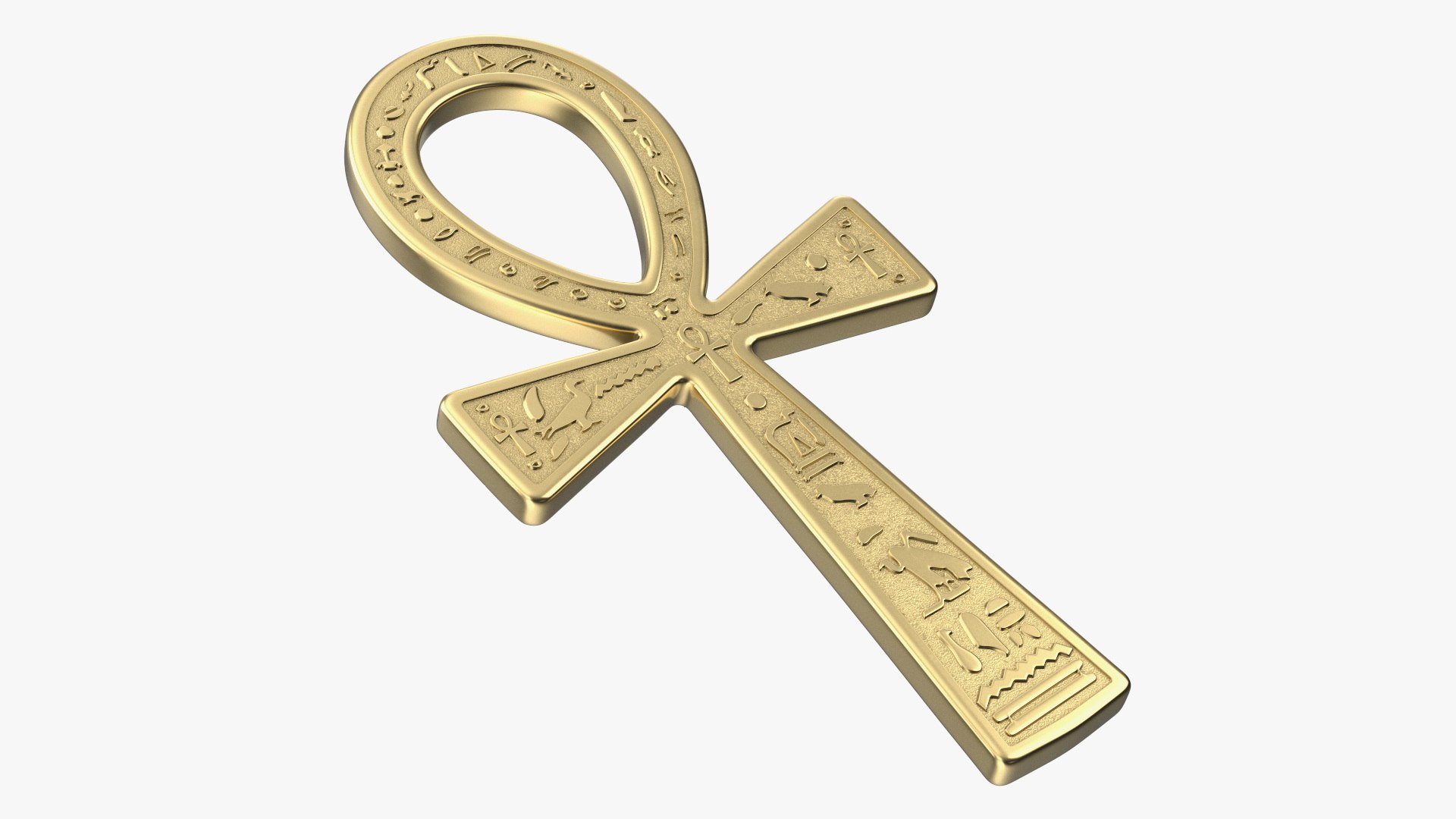 Golden Ankh 3D Model - TurboSquid 2340141