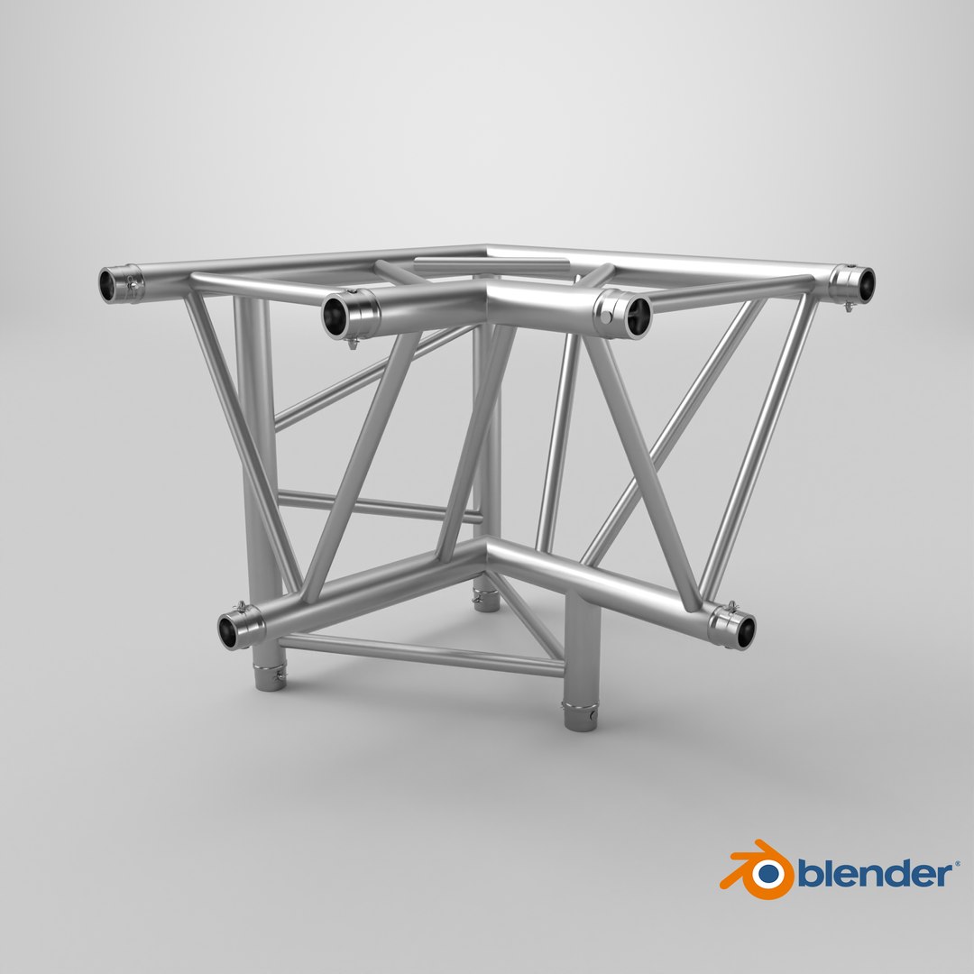 3D Model Triangular Truss A 52T K5 - TurboSquid 2046185