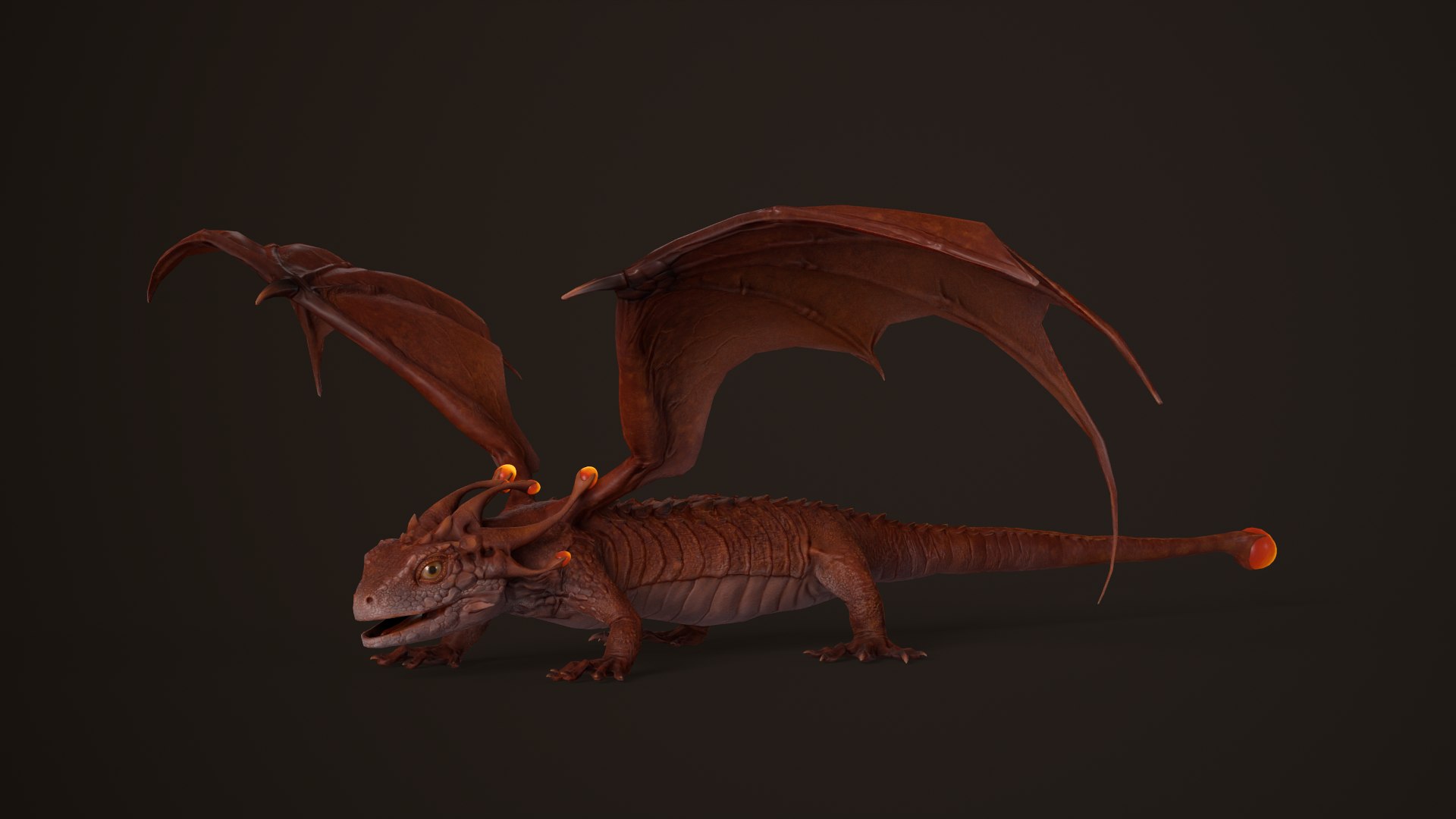 Dragon 3D Model - TurboSquid 2235283