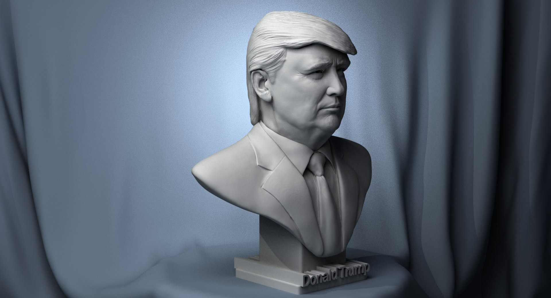 3d Model Donald Trump