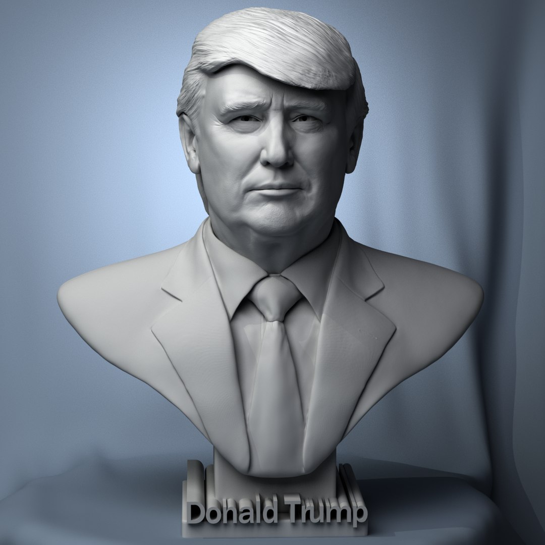 3d Model Donald Trump