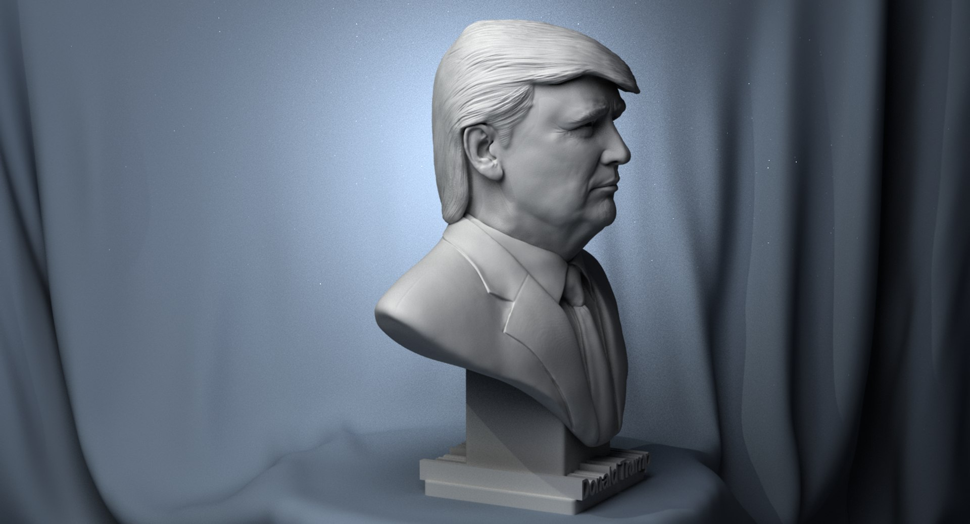 3d Model Donald Trump