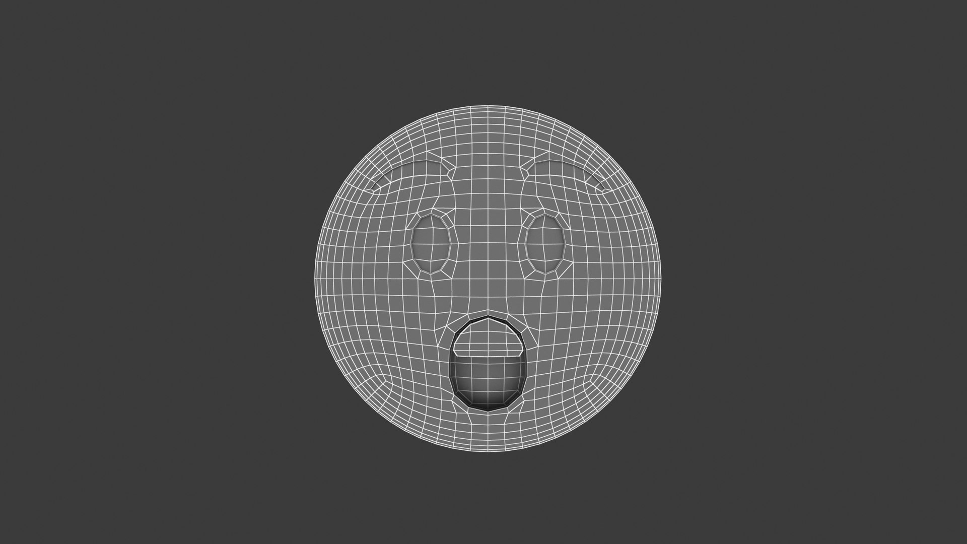 Apple Astonished Face 3D - TurboSquid 1771663